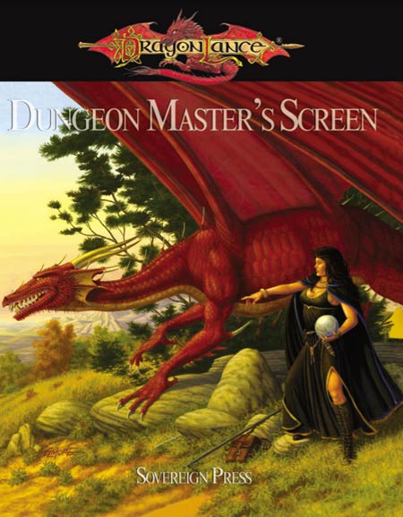Dragonlance Dungeon Master's Screen by Sovereign Press, Inc. 4901 - The ...