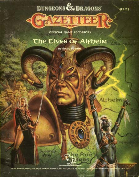 Gaz #5 The Elves of Alfheim by TSR 9223 - The Dragons Trove