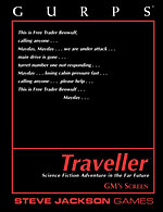 GURPS Traveller GM Screen by Steve Jackson Games 6619 - The Dragons Trove