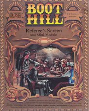 Boot Hill Referee's Screen and Mini-module by TSR 6701 - The Dragons Trove