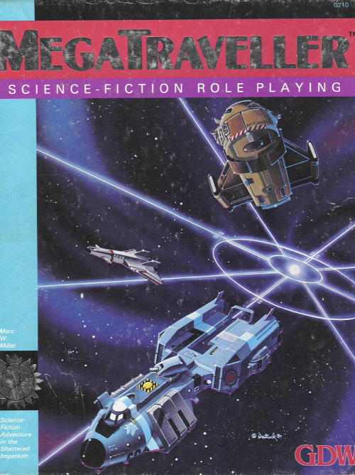 Megatraveller Box Set by Game Designers Workshop 210 - The Dragons Trove