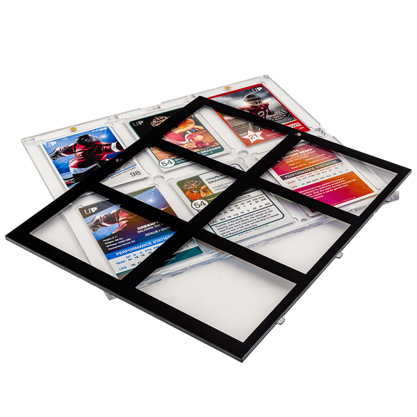 35PT 6-Card Black Border UV ONE-TOUCH Magnetic Holder - The Dragons Trove