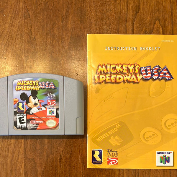 Mickey's Speedway USA (N64) - The Dragons Trove