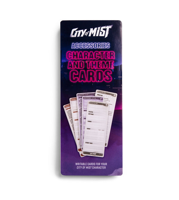 City of Mist - Character & Theme Cards - The Dragons Trove