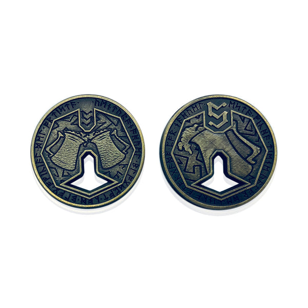 Adventure Coins – Dwarven Metal Coins Set of 10 - The Dragons Trove