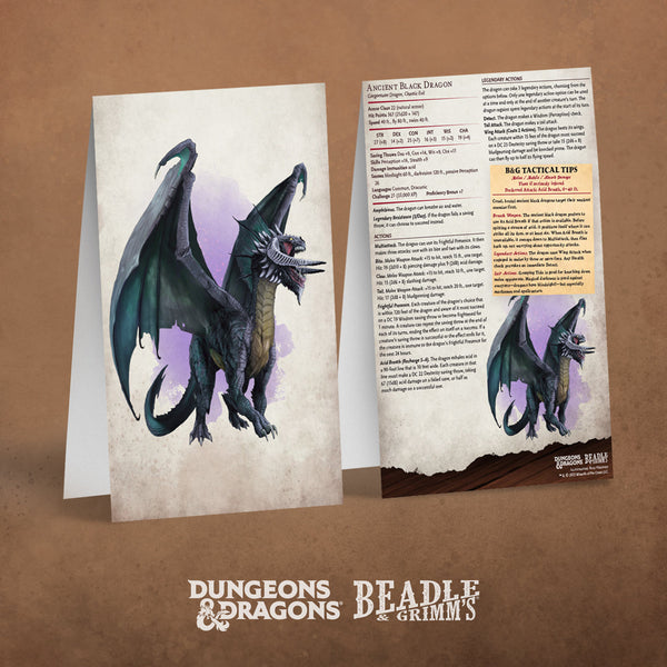 Encounter Cards (D&D) - Challenge Rating 7+ PACK 2 - The Dragons Trove