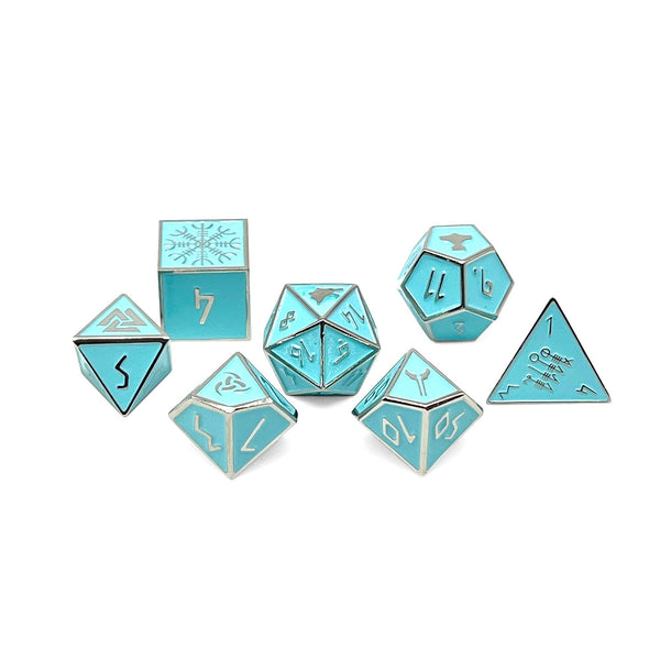 Banshee Wail - Norse Themed Metal Dice Set - The Dragons Trove