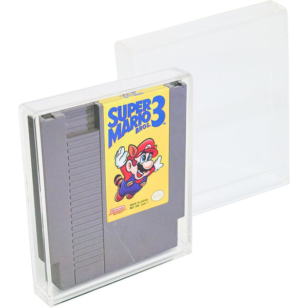 Premium Acrylic Case for Nintendo NES Game Cartridges - The Dragons Trove