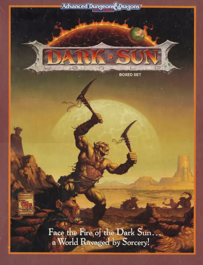 Dark Sun AD&D 2nd Setting - The Dragons Trove