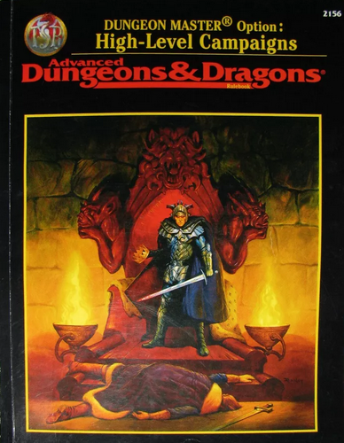 DM Option: High Level Campaigns softcover by TSR 02156P - The Dragons Trove