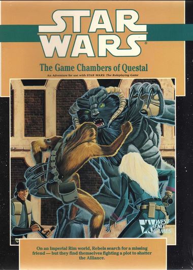 The Game Chambers of Questal by West End Games 40033 - The Dragons Trove