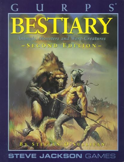 GURPS Bestiary 2nd Edition - The Dragons Trove