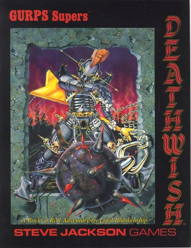 GURPS Supers: Deathwish by Steve Jackson Games 6112 - The Dragons Trove