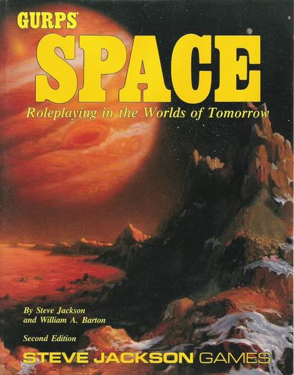 GURPS Space 2nd edition by Steve Jackson Games 6005 - The Dragons Trove