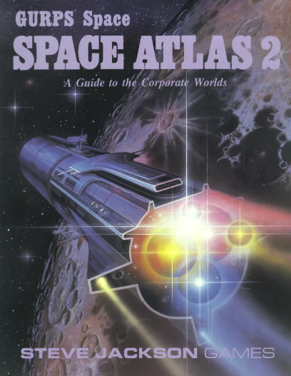 GURPS Space Atlas 2 by Steve Jackson Games 6501 - The Dragons Trove