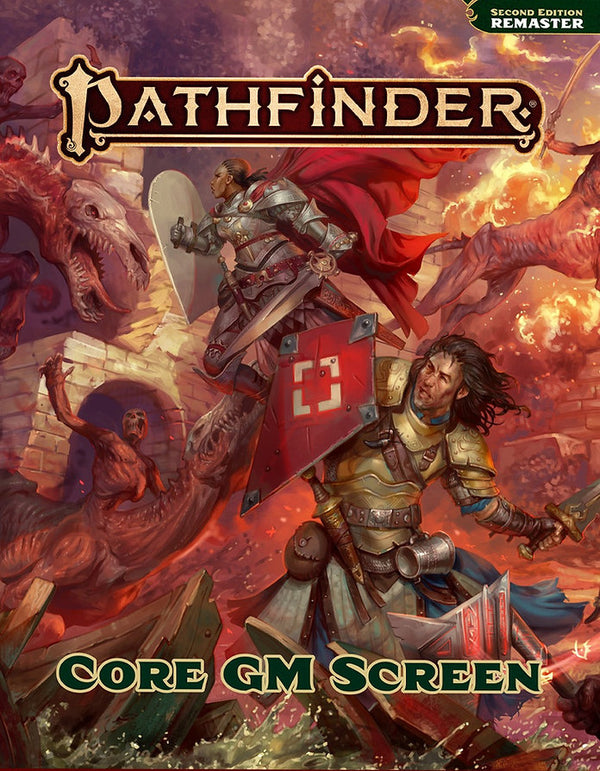 Pathfinder 2nd Edition Core GM Screen - The Dragons Trove