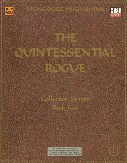 The Quintessential Rogue by Mongoose Publishing 4002 - The Dragons Trove